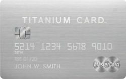 金属製という希少な美しさ「Mastercard Titanium Card」 | クレジットカード デザインギャラリー